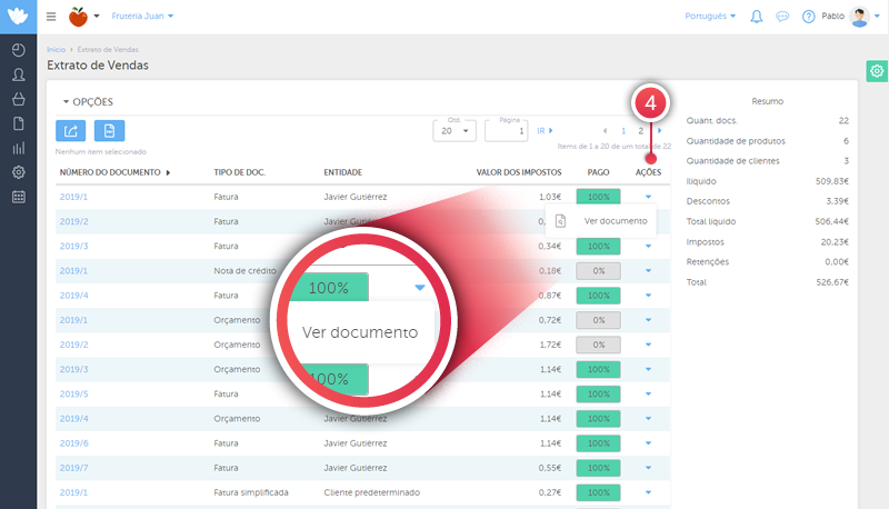 Como consultar e gerar um extrato de vendas? | Programa de fact...