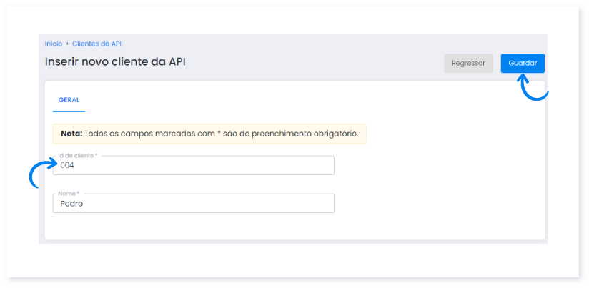 Como criar um cliente para usar a API? | Programa de facturacio...
