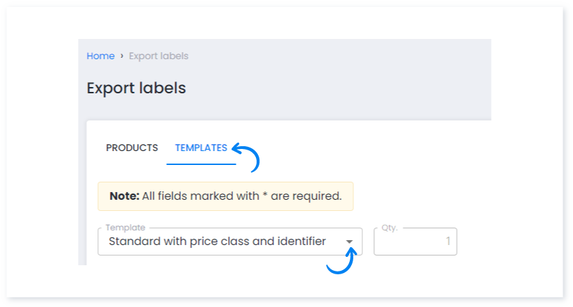 How to print product labels ? | Programa de facturación online...