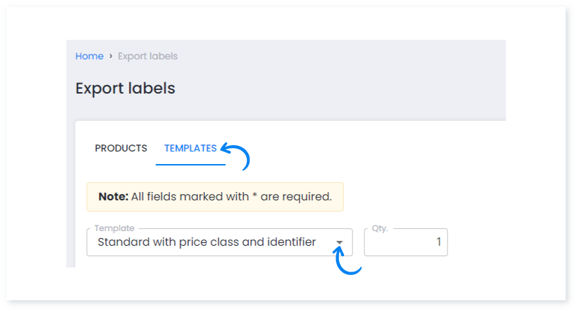 How to print product labels ? | Programa de facturación online...