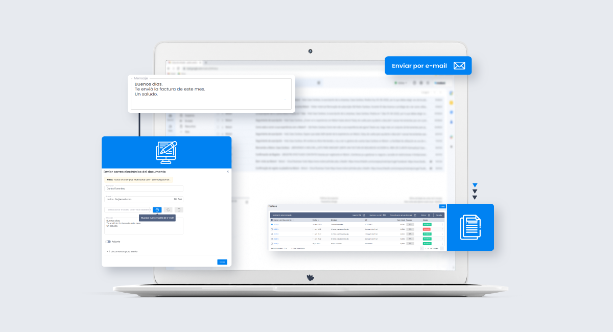 How to create an email message template | Programa de facturaci...