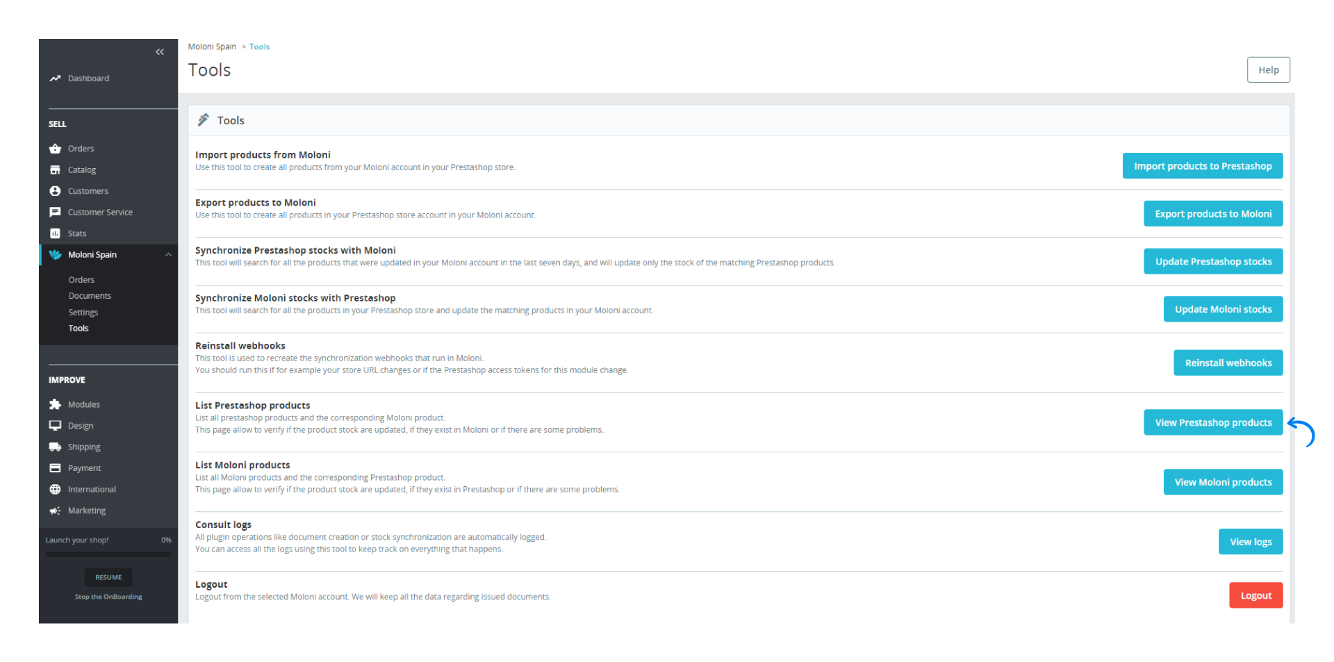 How to Access the Product List in PrestaShop | Programa de fact...