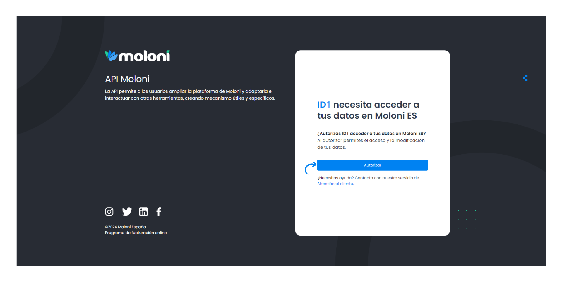 How to login to the Moloni plugin | Programa de facturación on...